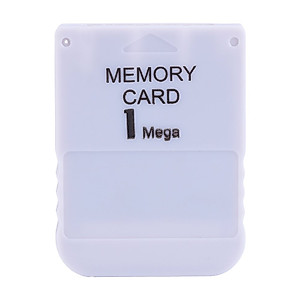 Richer-R Memory Card, PS1 Memory Card 1MB Memory Card Stick for Playstation 1 One PS1 Game