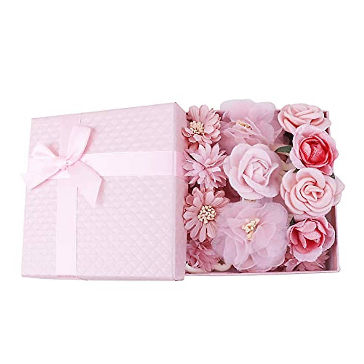 BFNAAgirl Flower Headband for Baby Girl Elastic Baby Floral Headbands Crown Hairbands Hair Accessories for Newborn Infant Toddlers Kids 3pcs/set