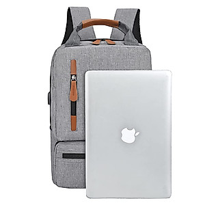 Multifunction Large Capacity School Bag Bookbag 3 pc Backpack Sets Business Laptop Backpack (Black)