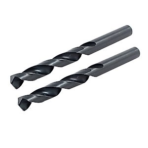 uxcell 2 Pcs 9.9mm Diameter Split Point 131mm Length HSS Twist Drill Bit