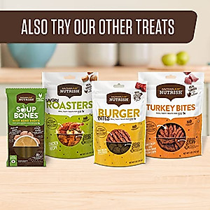 Rachael Ray Nutrish Soup Bones Dog Treats, Chicken & Veggies Flavor, 6 Bones