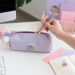 Grupo Erik Pusheen Pencil Case | Zip Closure & Carrying Handle | Cosmetic Case, Large Pencil Case, Kids Pencil Case | Pusheen Cat, Pusheen Gifts, Pusheen Stationery