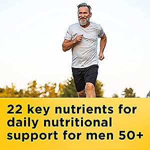 Nature Made Multivitamin For Him 50+, Mens Multivitamins for Daily Nutritional Support, Multivitamin for Men, 90 Tablets, 90 Day Supply