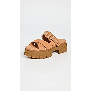 UGG Women's Ashton Slide Sandal, Toast, 8