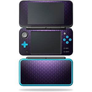 MightySkins Skin Compatible with Nintendo New 2DS XL - Antique Purple | Protective, Durable, and Unique Vinyl Decal wrap Cover | Easy to Apply, Remove, and Change Styles | Made in The USA