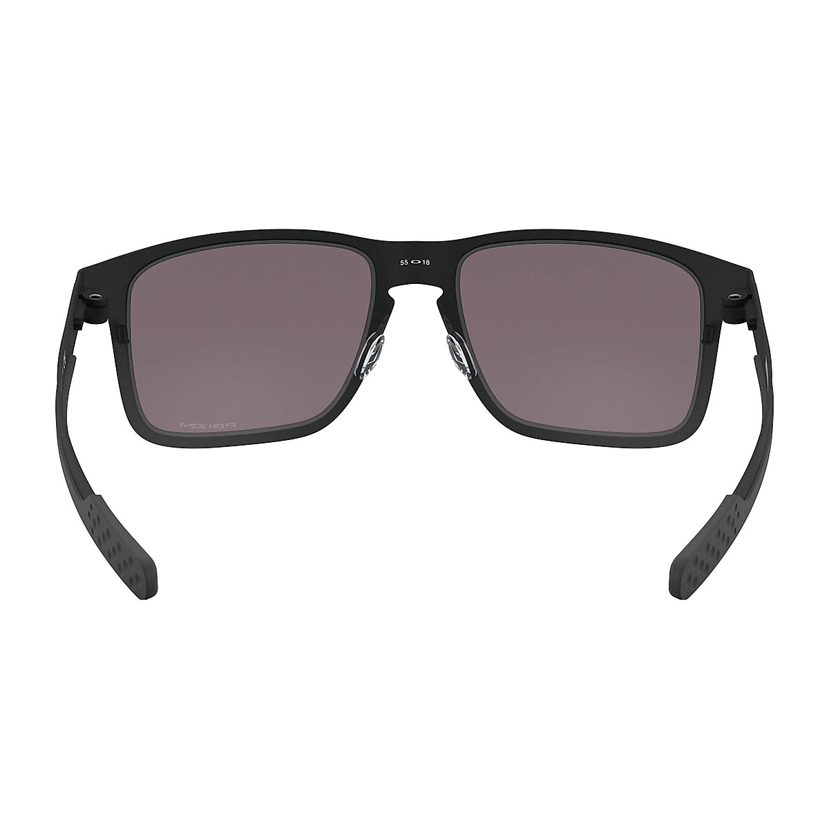 Oakley Holbrook Metal Sunglasses Matte Black with Prizm Grey Lens 55mm