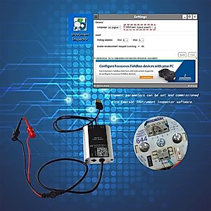 A.Dinsenen integrative USB Hart Modem USB to Hart Protocol Modem Hart Transmitter HART Convertor（Suitable for All Devices Which Support Hart Protocol）