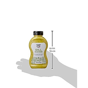 Amazon Brand - Wickedly Prime Mustard, Dill, 11.75 Ounce