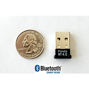 Panda Bluetooth 4.0 USB Nano Adapter - Windows XP/Vista/7/8/8.1/10/11, Mint, Ubuntu, Fedora, openSUSE, Lubuntu, Zorin, BackTrack5 R3, Kali Linux, Raspbrian Wheezy and OpenELEC