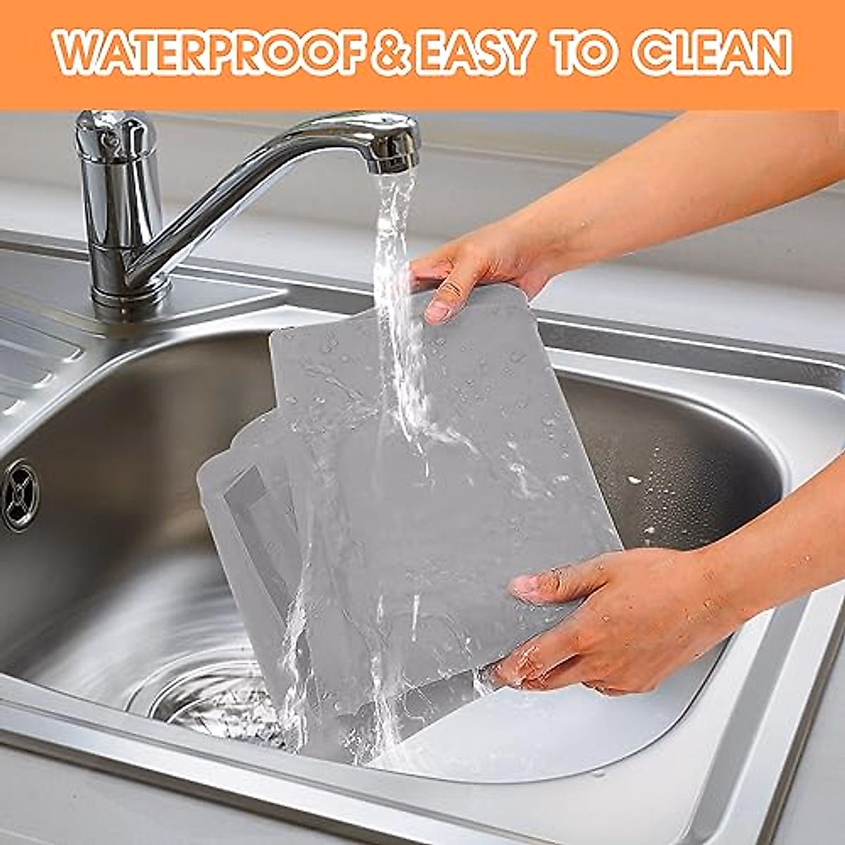 Silicone Griddle Cover for 28" Blackstone Grill -Upgraded Full-Edge Design, Heavy Duty Food Grade Silicone Griddle Mat - All Season Protective Griddle Top Cover for Blackstone Grill