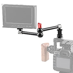 CAMVATE 11 inch Adjustable Articulating Friction Magic Arm Compatible with LCD Monitor, DSLR Camera Rig, LED Lights, Flash Light - 1477