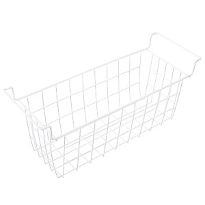 Homics Chest Freezer Baskets 20.5 Inch, Chest Freezer Organizer Bins Metal Wire Storage Baskets with Hanging Handles for Deep Freezer, Set of 2