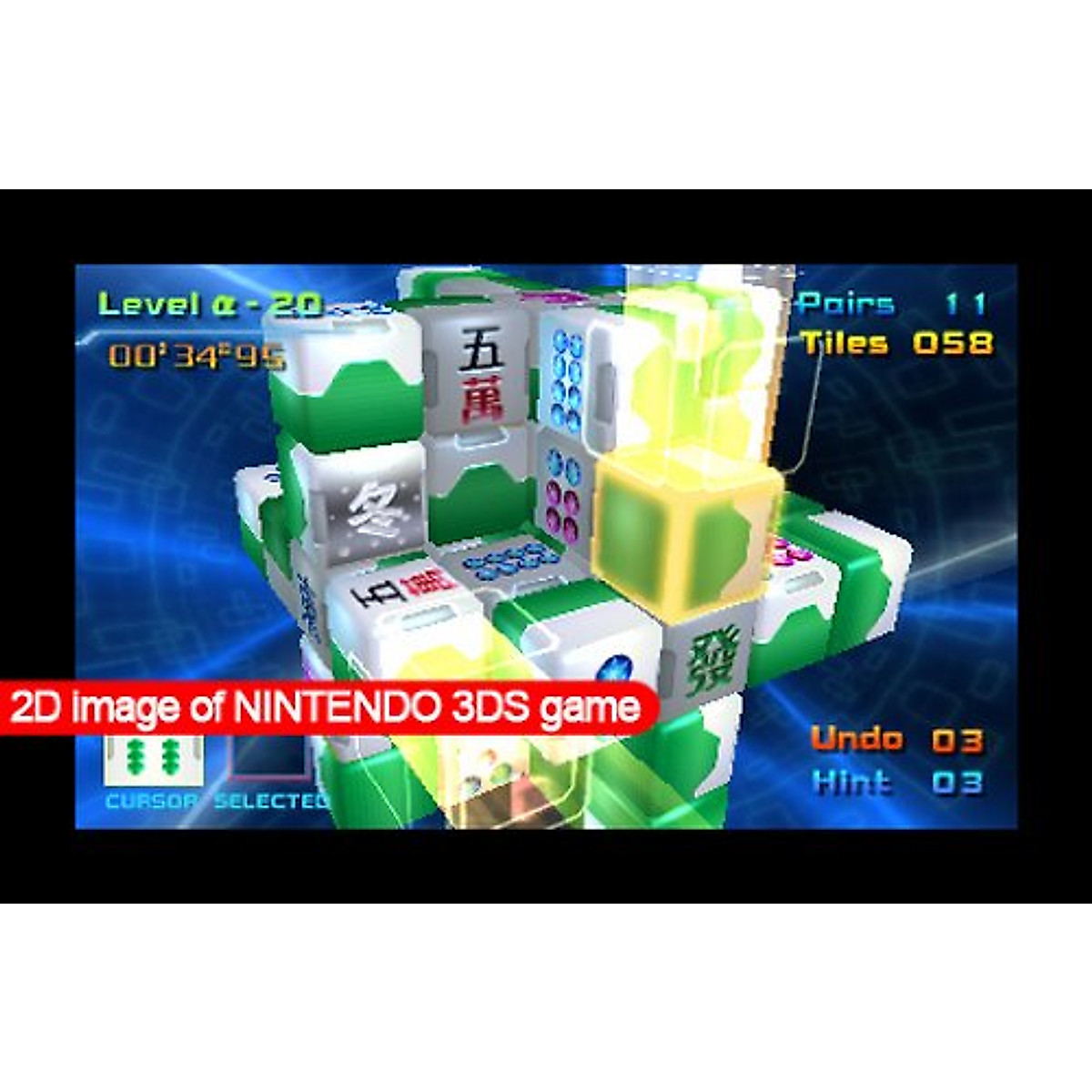 Mahjong CUB3D - Nintendo 3DS