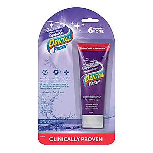 Dental Fresh Enzymatic Gel for Dogs, Dog Toothpaste – Dog Essentials for Dog Teeth Cleaning