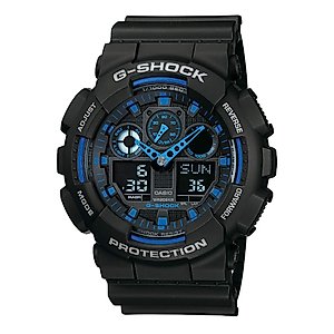Casio Gents Watch G-Shock Ga-100-1A2Er