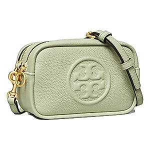 Tory Burch Perry Bombé Mini Crossbody Bag, Pine Forest
