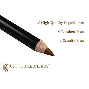 Just For Redheads Dream Brow Sticks - Eyebrow Pencil Matches Red Hair -Natural, Long-Lasting Makeup - Designed by a Redhead, for Redheads