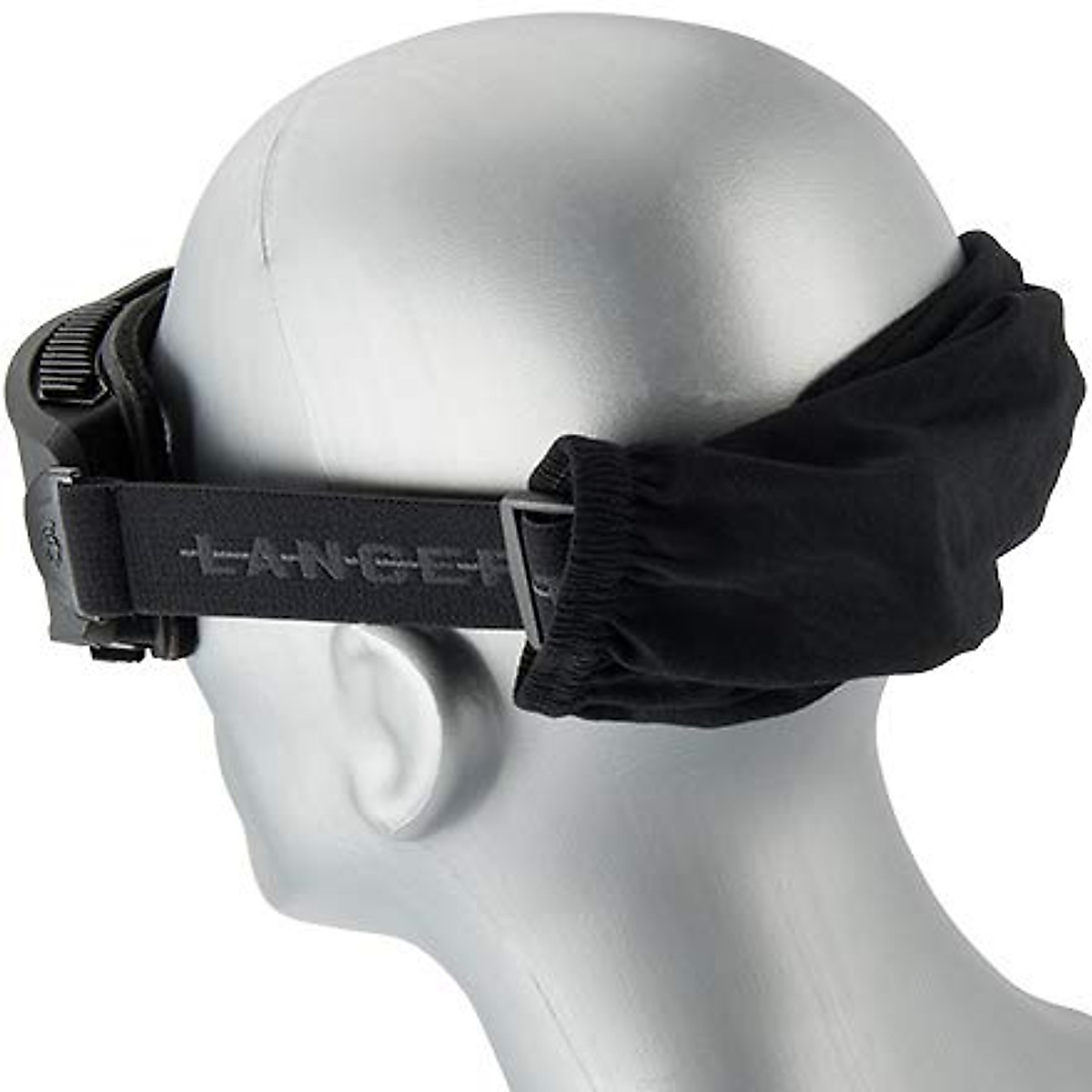 Lancer Tactical AERO Airsoft Tactical Safety Goggles -3mm Dual Pane Lens, Anti-Fog Glasses for Hunting and Cycling-One Len (Black)