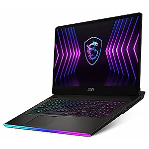 MSI Raider GE77HX 12UGS Gaming & Entertainment Laptop (Intel i7-12800HX 16-Core, 32GB DDR5 4000MHz RAM, 2TB PCIe SSD, GeForce RTX 3070 Ti, 17.3" 240Hz 2K Quad HD (2560x1440), Win 11 Pro) (Renewed)