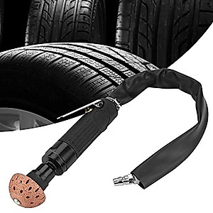 Low Speed Air Die Grinder 2500RPM Micro Pneumatic Tire Buffing Wheel Repair Polishing Tool Kit Tire Repair Grinding Tool Tire Buffer Kit Tire Grinder Tire Repair Tool