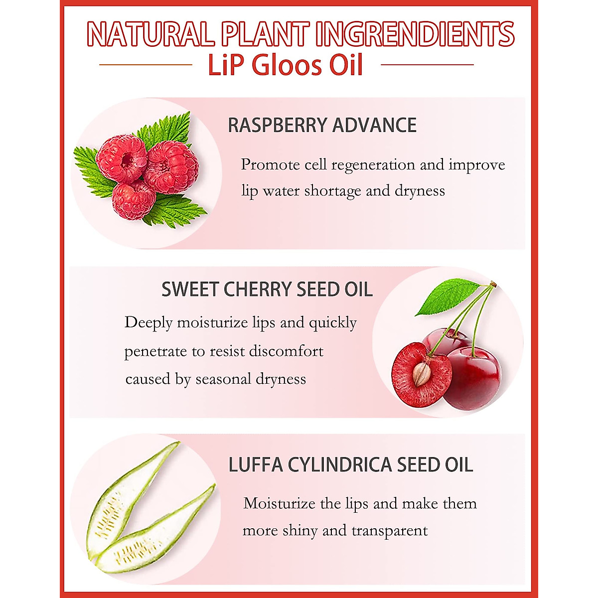 Plumping Lip Glow Oil,Hydrating Tinted Lip Oil Gloss,Glow Reviver Lip Oil,Long Lasting Moisturizing Clear Lip Plumper Oil Tint for Lip Care Dry Lip,Thanksgiving Makeup Gift for Women (#012 Rosewood)