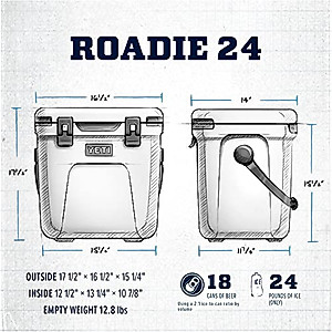YETI Roadie 24 Cooler, Canopy Green