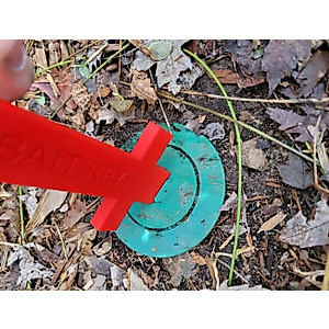 Designz3D Termite Bait Station Key and Hook Tool (Black)