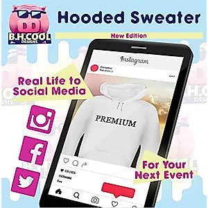 BH Cool Designs I'd Rather Be FISTING - Men's Soft & Comfortable Hoodie Sweatshirt, Black, Medium