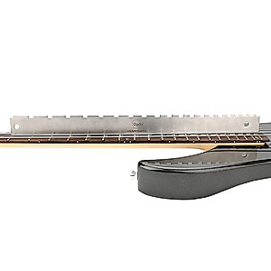 Ogdni Guitar Neck Notched Straight Edge Guitar Notched Neck Straight Edge Luthiers Tool for Gibson Fender Guitar