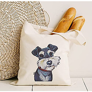 Schnauzer Tote Bag, Schnauzer Lover Gifts, Schnauzer Gifts