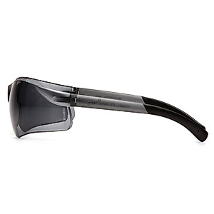 (12 Pair) Pyramex Ztek Glasses Gray Frame/Gray Anti-Fog Lens (S2520ST)