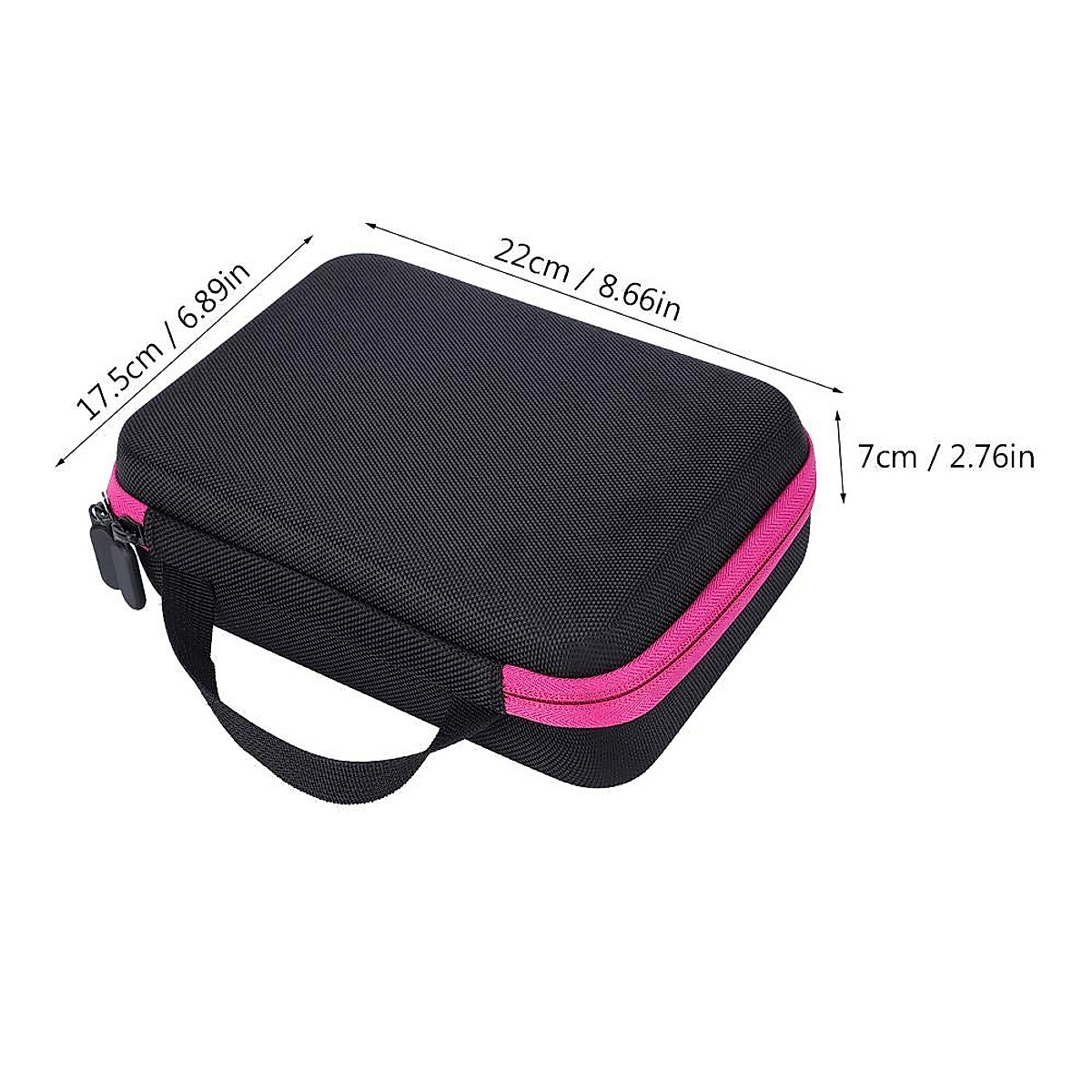 AUNMAS 30 Slots Diamond Painting Storage Case, DIY Art Craft Storage Containers, Diamond Embroidery Painting Accessories Shock Jars for Jewelry Beads Charms Glitter Rhinestones (Black)