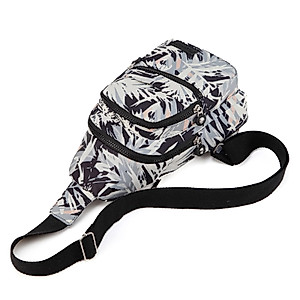 EVANCARY Small Sling Backpack for Men Women, Sling Bag/Chest Bag Daypack Crossbody Backpack for Travel Sports Running Hiking