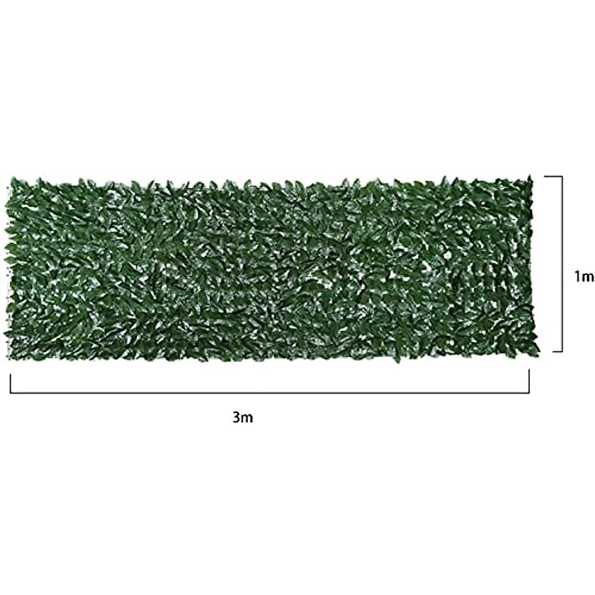 HACSYP Expandable Faux Privacy Fence Artificial Ivy Privacy Fence Screen | Artificial Green Leaf Plant Fence 40X118 Inch Wall Fence Panel | Terrace Garden Wedding Outdoor Decoration