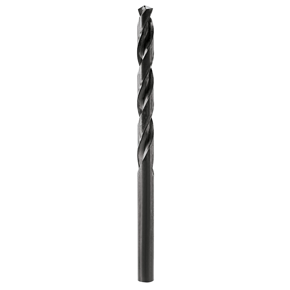 BOSCH BL2651 1-Piece 3/8 In. x 6 In. Extra Length Aircraft Black Oxide Drill Bit for Applications in Light-Gauge Metal, Wood, Plastic
