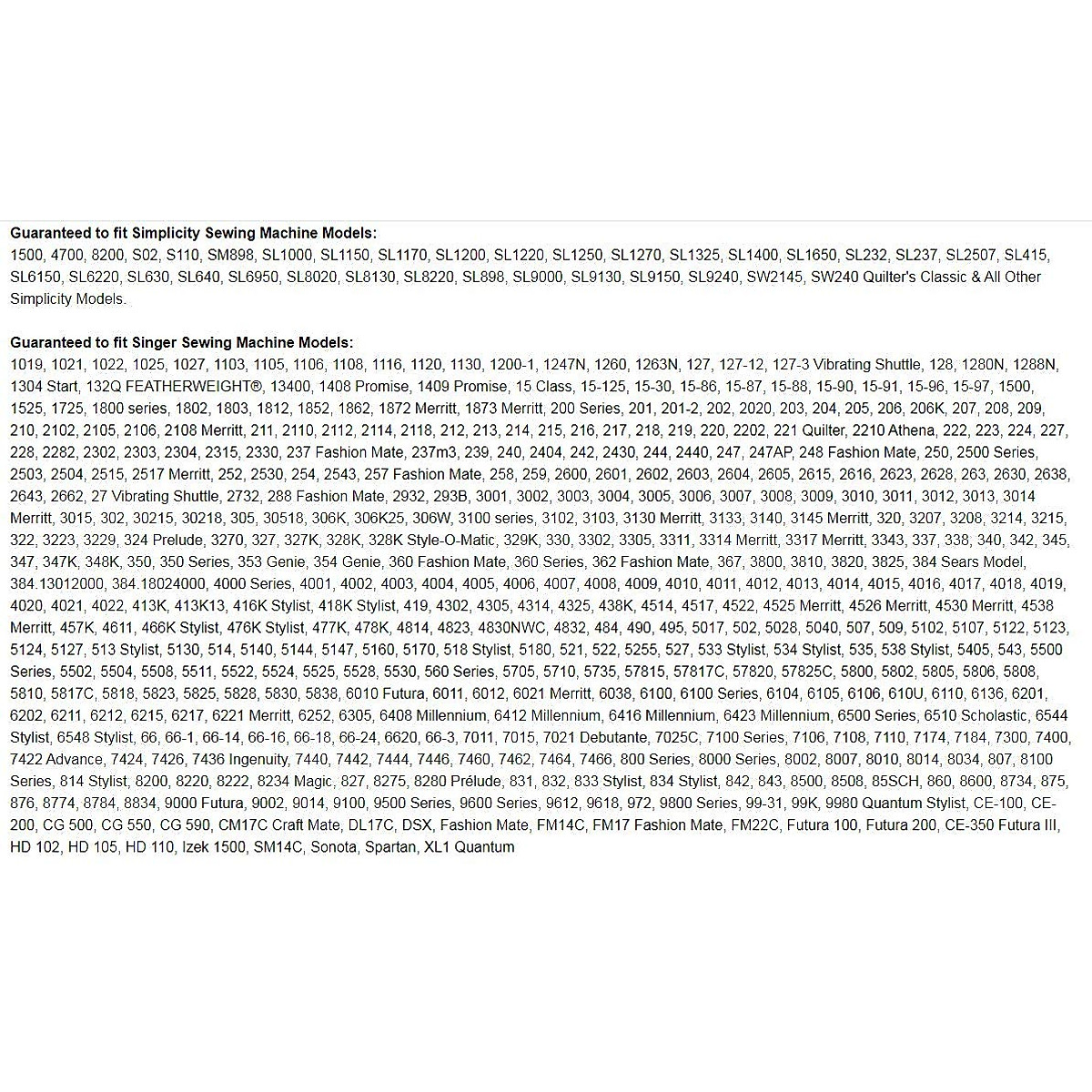 HONEYSEW 11pcs Snap On Presser Feet Set for Most of Standard Low Shank Sewing Machine Brother Singer Babylock.5011L-C