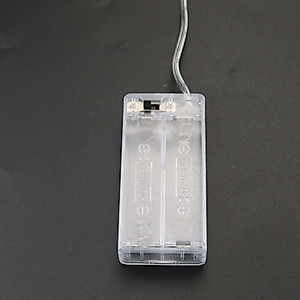 AIMPGSTL 2 AA Battery Holder with Switch, 4PCS 4.5V Battery Holder with Switch, 2X 1.5V AA Battery Holder and Switch