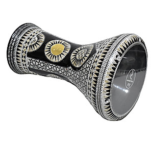 17 inches Drum Darbuka tabla doumbek mother of pearl Gawharet El Fan musical instrument Egyptian handmade