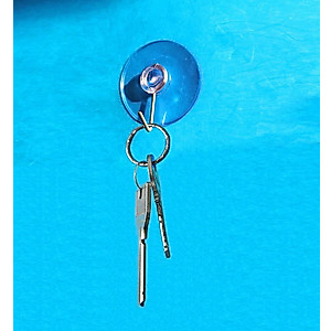 OMYZERO 100pcs Mini Clear Plastic Suction Cups Without Hooks (30mm)