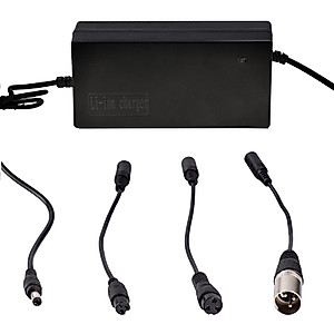 Rdideal 54.6V 2A Electric Bicycle Electric Scooter Battery Charger 54.6V Li-ion Battery 48V 13S (not Applicable to Lead-Acid Batteries)(- Ships from US Warehouse, 3-7 Days delivery)