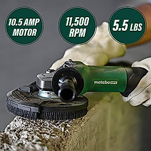 Metabo HPT Angle Grinder, 4.5-Inch, 10.5 Amp, Paddle Switch | G12SE3