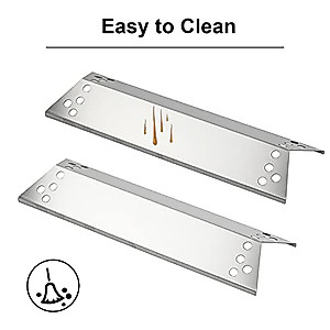 Gas Grill Repair Parts for Charbroil 463411512 463411712 463411911 Kenmore 122.16134 122.16134110 Nexgrill 720-0719BL 720-0773 720-0783 Tera Gear 1010007A, Grill Burners and Heat Plates Replacement