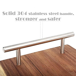 Resafy Acacia Wooden Serving Tray with Stainless Steel Handles, Handmade Decorative Serving Board,Decorative Nesting Food Board Platter for Breakfast,Coffee,Living Room,Bathroom,Kitchen and Outdoors