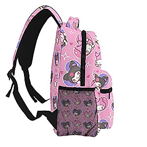 My Me_lody And Ku_romi Backpack College Bookbag Casual Laptop Daypack For School Travel