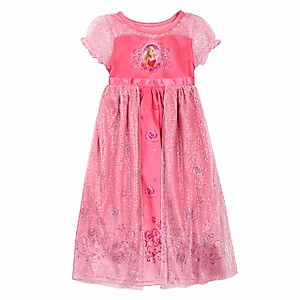 Disney Girls' Princess Fantasy Gown Nightgown, AURORA, 6
