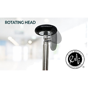 Telescopic Babinski Medical Reflex Hammer by Elite Medical Instruments - Adjustable Length from 7 inches to 15 inches