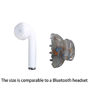 Claw Jaw Clips 12PCS Small for Thin Hair Styling Accessories Classic Clamp for Women Girls (Sequins)