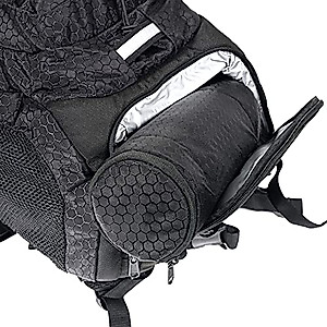 JP Copilot CarrierPak – 3-in-1 Baby Carrier, Diaper Bag, and Backpack, Black (8-30lb Carrier)