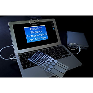 LIGHTDIMS Original Strength - Light Dimming LED Covers/Light Dimming Sheets for Routers, Electronics and Appliances and More. Dims 50-80% of Light, in Retail Packaging (1 Sheet).