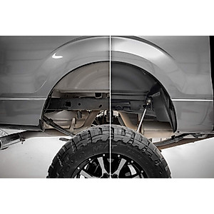 Rough Country Rear Wheel Well Liners for 1999-2006 Chevy Silverado - 4299 Black
